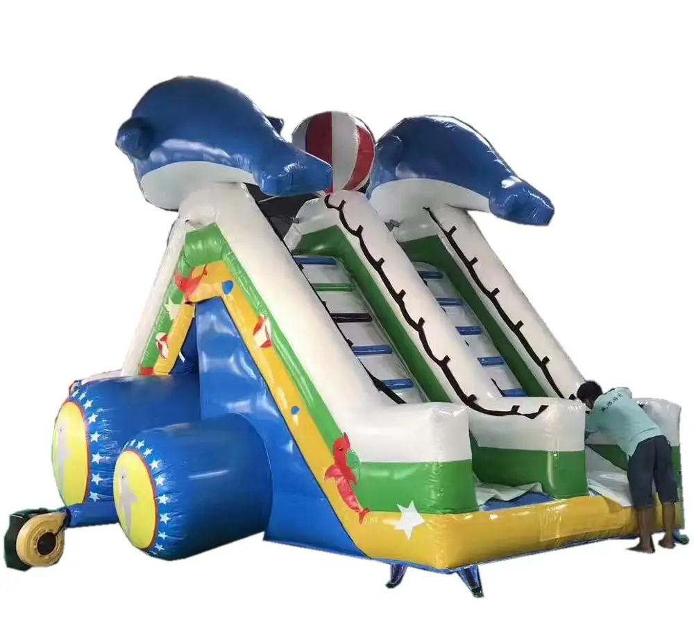 Inflatable Climbing Mountain - Fun & Safe for All Ages
