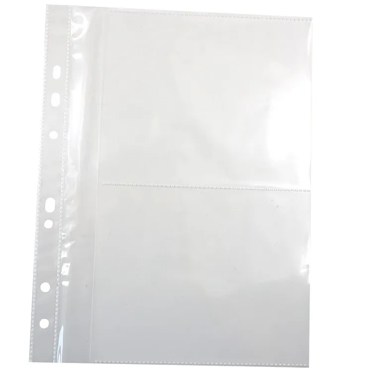 Page Clear A3 Punch Hole A2 Plastic Pocket Sheet Protector - Buy Sheet ...
