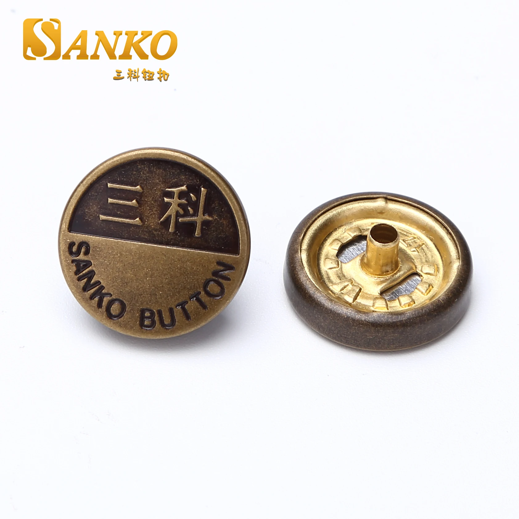 Free Sample Custom Clothing Button Snap For Jacket - Buy Snap Button ...