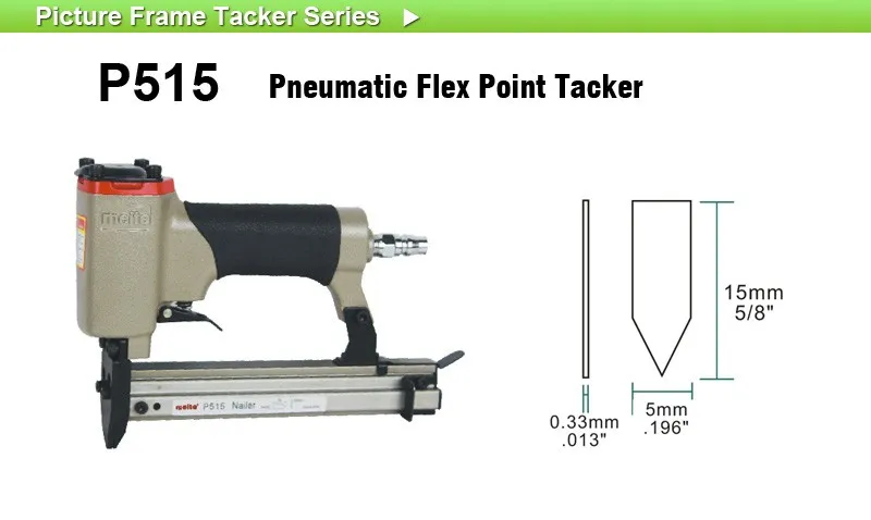 Meite P515 Frame Pinner Pneumatic Flex Point Tacker For Picture Frame ...