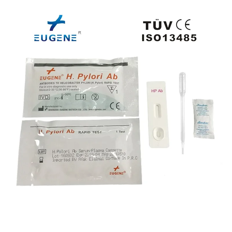 H. Pylori Ab Helicobactor Pylori Antikor Ivd Teşhis Hızlı Test Kiti ...