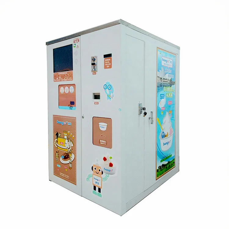 Manufacturer Supply Mechanical Milkshake Vending Gelato Machine - Hommy ...