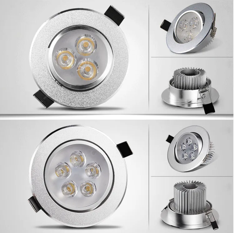 Downlight 3w 5w 7w 9w 12w Indoor Lighting Led Ceiling Spot Light - Buy ...