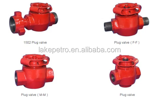 2" FMC Weco Plug Valves - Lightweight & Durable Solutions