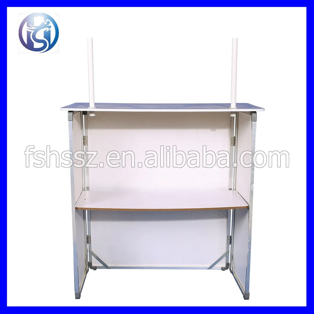 Portable Folding Easy Carry Promotion Table Counter Food Kiosk Hs-c1 ...