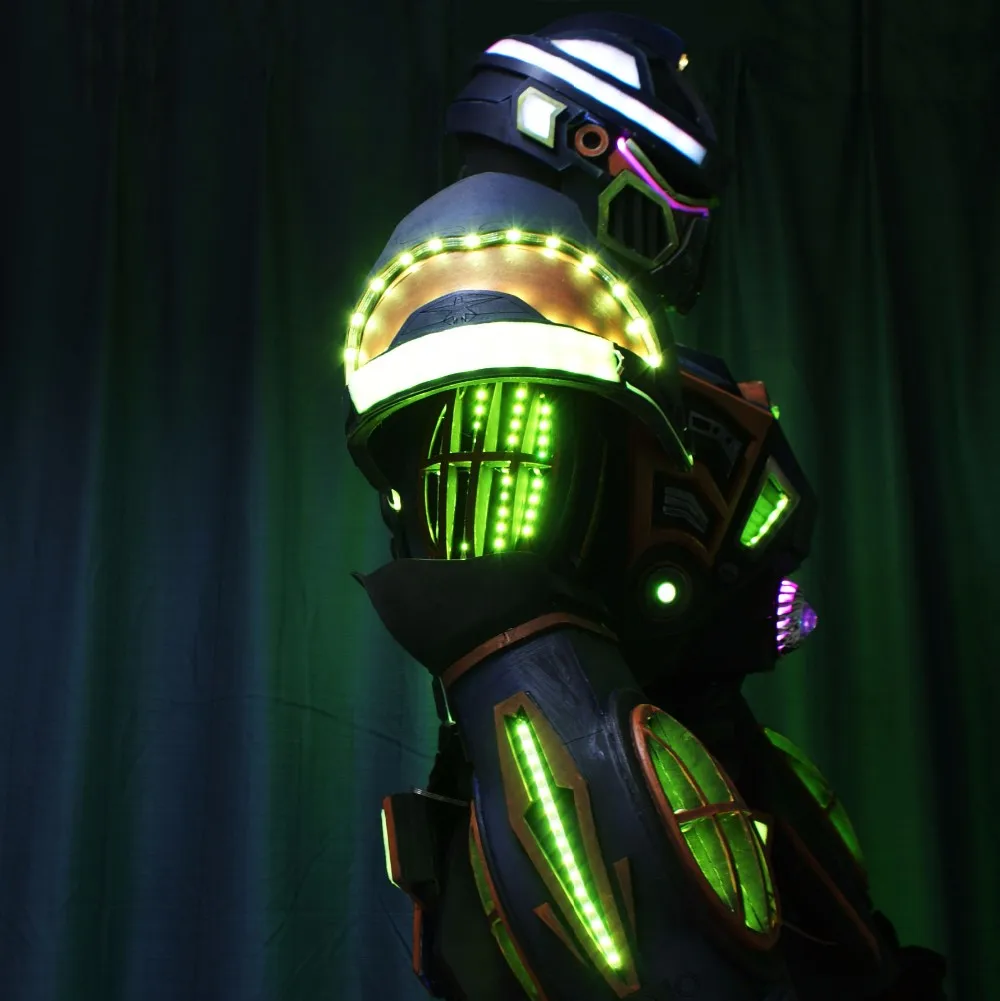 Disfraz De Robot Gigante Led,Trajes Robóticos Gigantes,Led Dancing ...