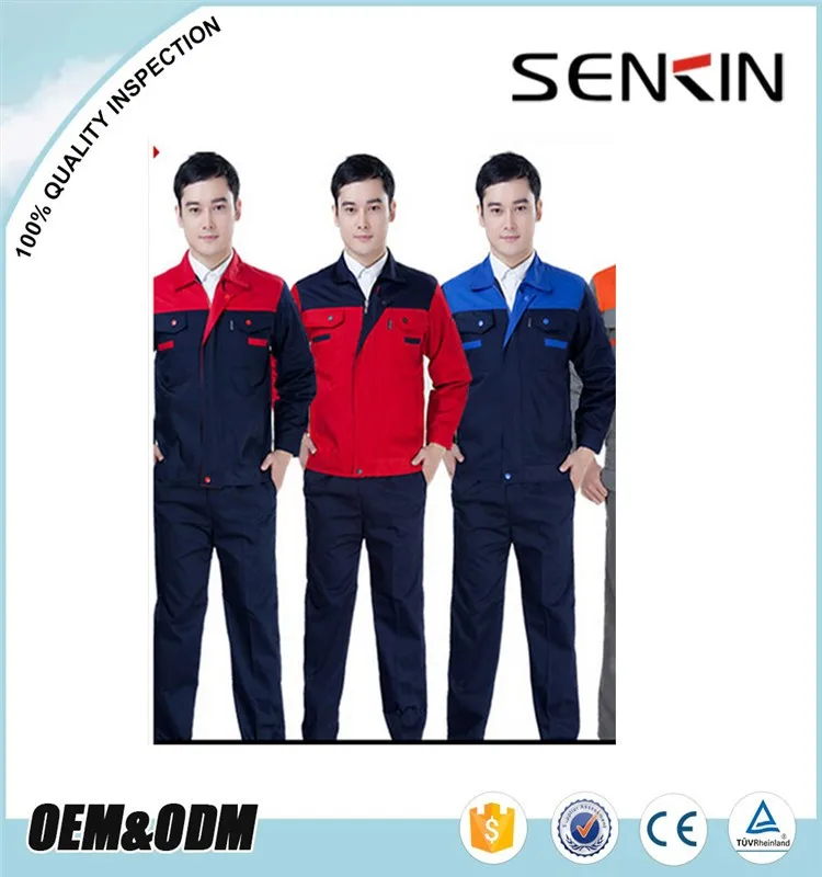 Industrial Work Clothes With Custom Designs And Logo - Buy Construction ...