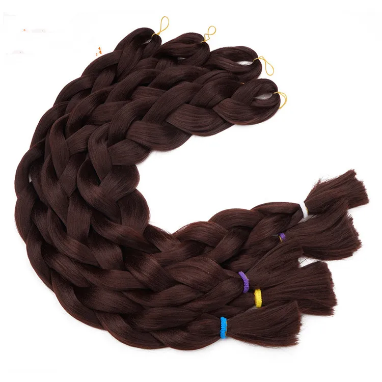 Darling Synthetic Hair Braiding,Jumbo Crochet Braid Hair Yaki Straight ...