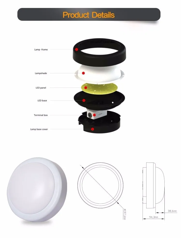 V102010 High-light Efficient 14w Round Led Flush False Led Suspended ...