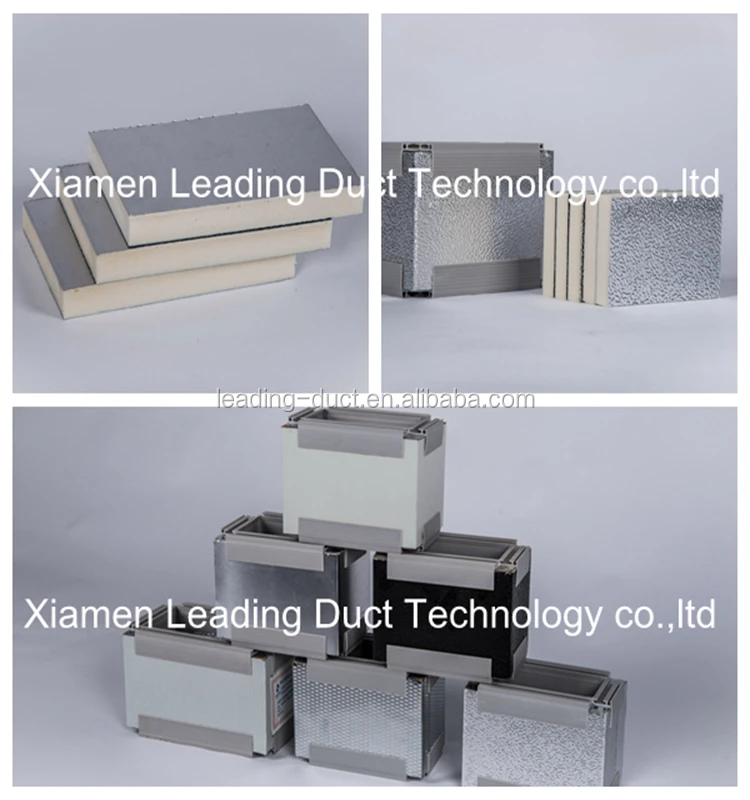 Pir Pre-insulated Air Duct Panel For Hvac Duct System - Buy ...