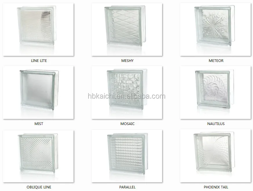 Factory Custom High Transparent Hollow Glass Blocks - Buy Glass Block ...