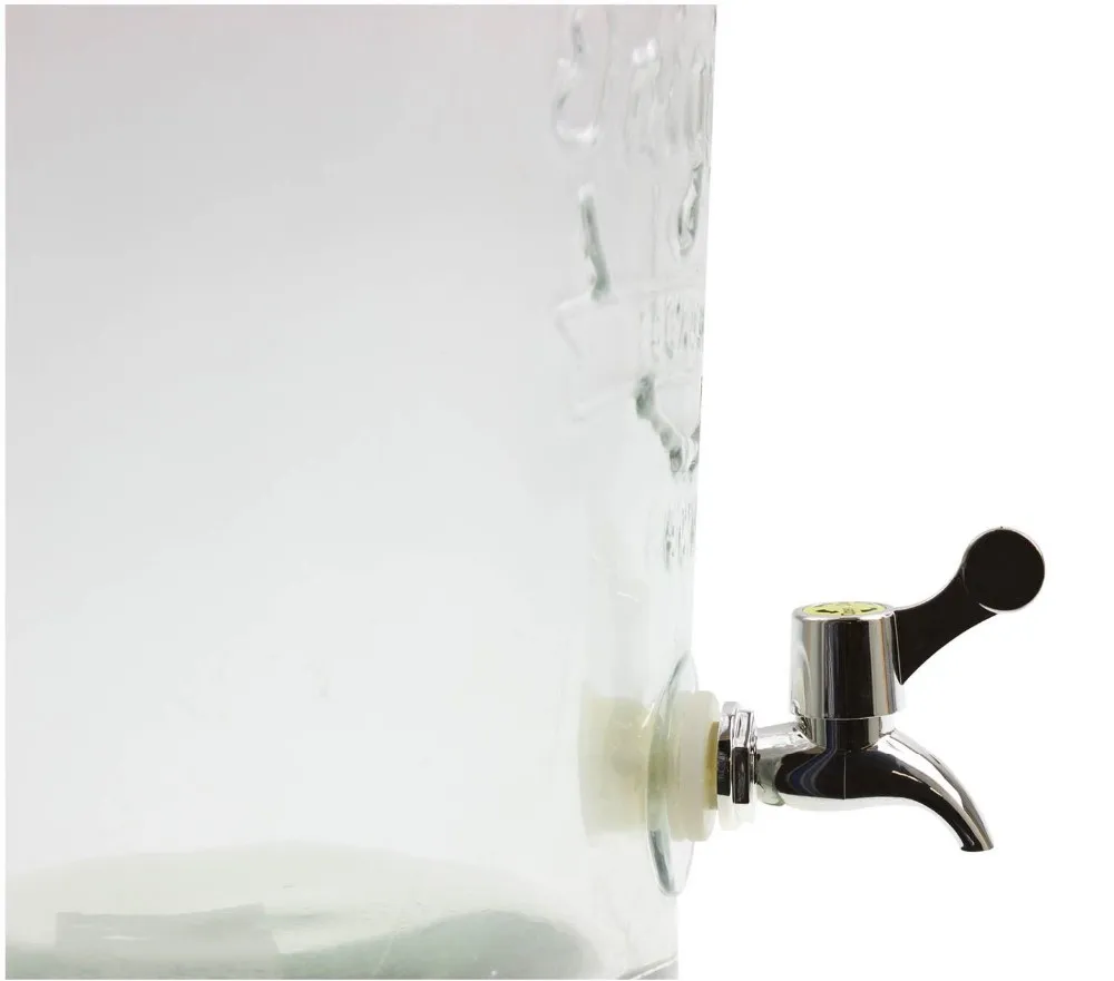 4 Litre Clip Top Drinks Beverage Glass Jug - Buy Large Glass Jug,4 ...