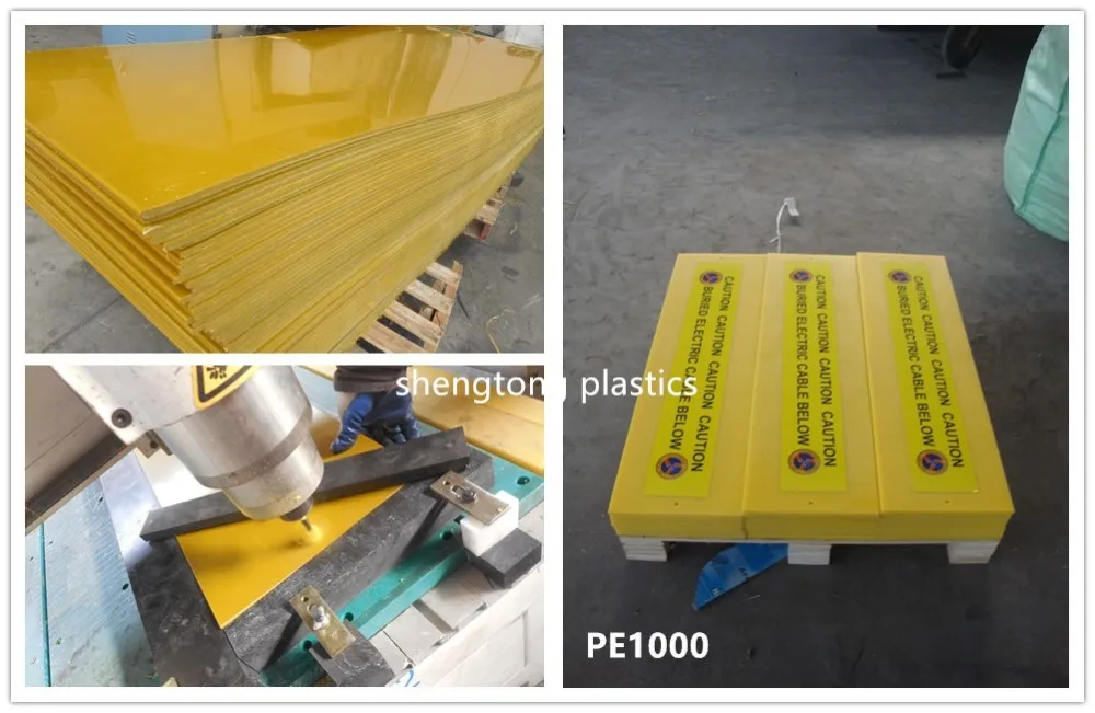 Brand Cnc Service Uhmw 100% Hdpe Construction Plastic Cable Tiles In ...