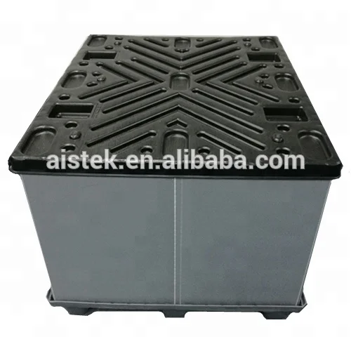 Heavy Duty Collapsible Plastic Coaming Board Crate