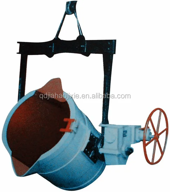 Foundry Pouring Steel Ladle/ Furnace Casting Ladle/iron Pouring Ladle ...