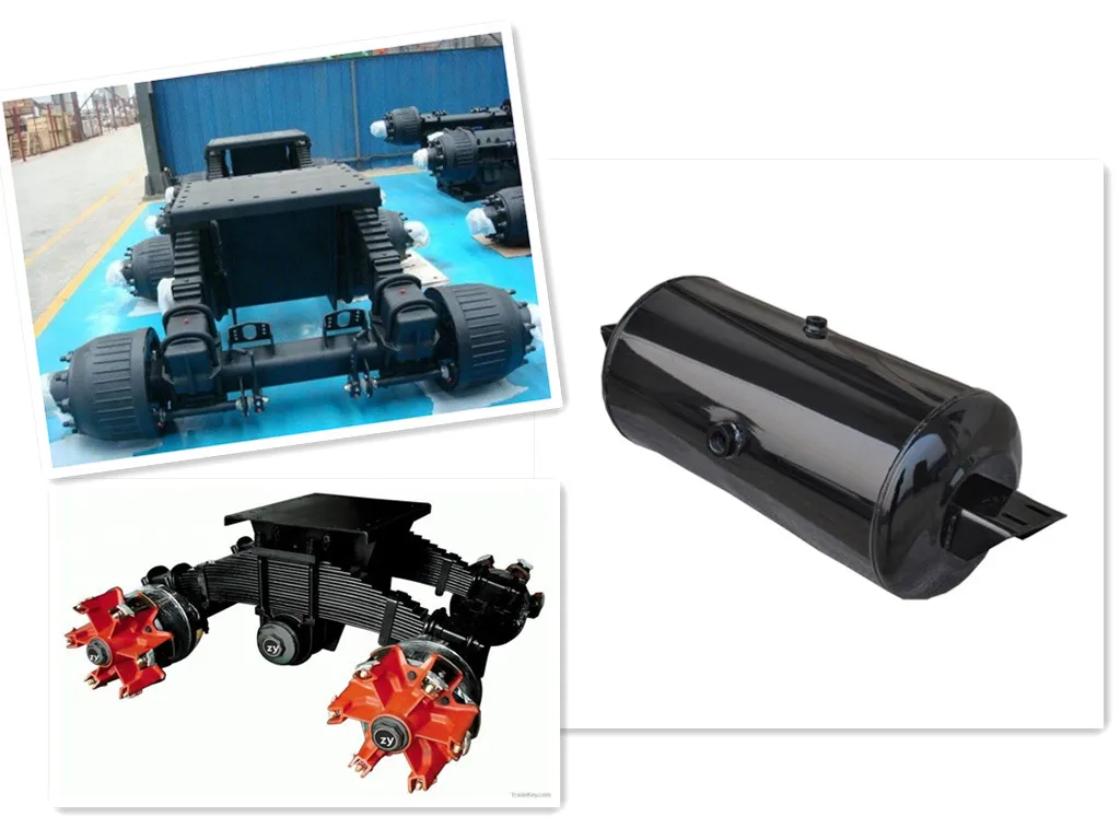 Single Point Suspension Bogie Arm for Heavy-Duty Trailers - 28T ...