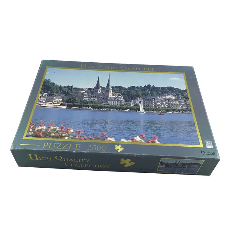 Custom Printable Cardboard Paper 2500 Pieces Puzzle For Kid - Buy 2500 ...