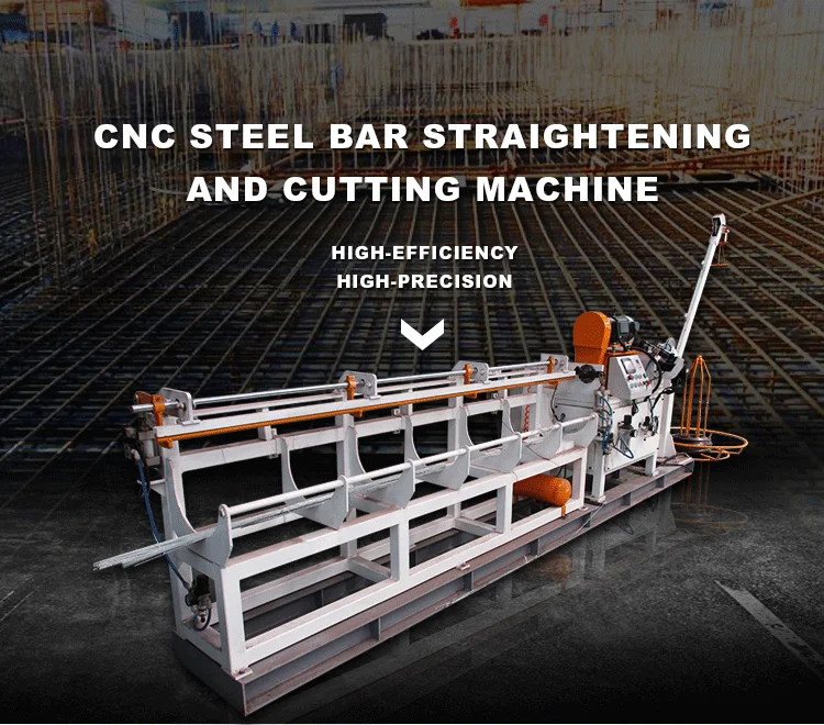 Digital Rebar Straight Line Cutting Wire Straightening Machine - Buy ...