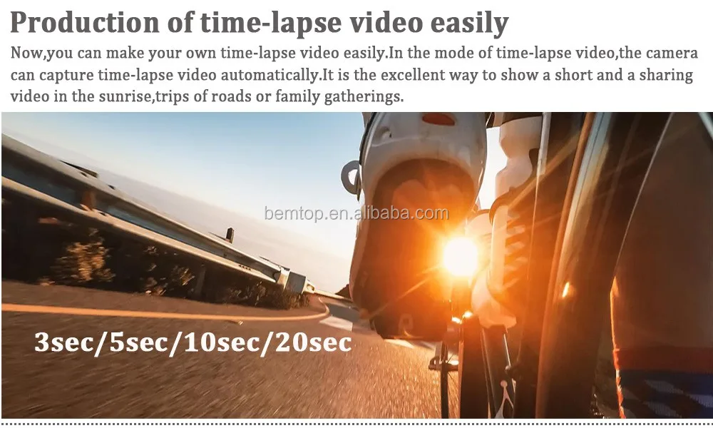 Action Camera 4K / 24fps F60 Allwinner WiFi 2.0" 170D waterproof Helmet ...