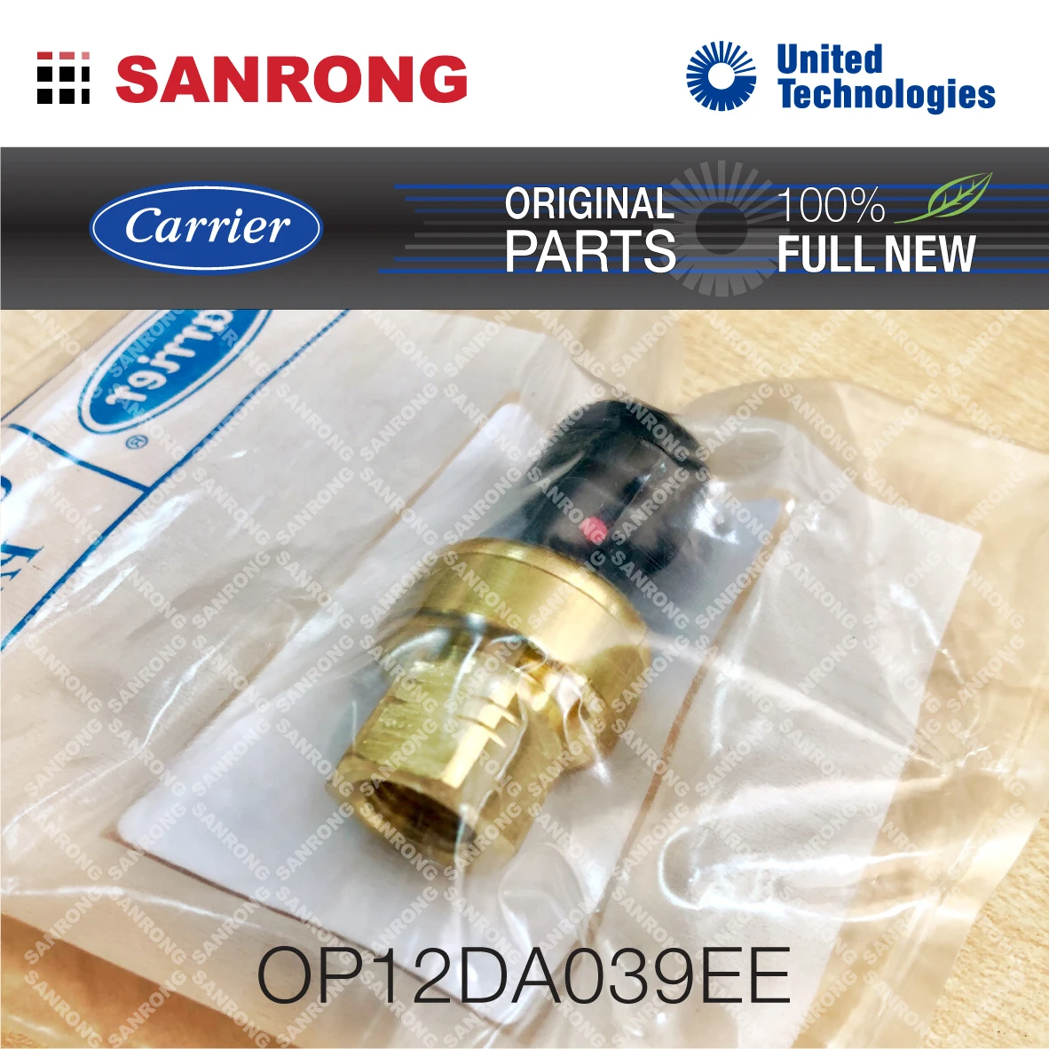OP12DA039EE High Pressure Sensor Transducer for Carrier 30HXC