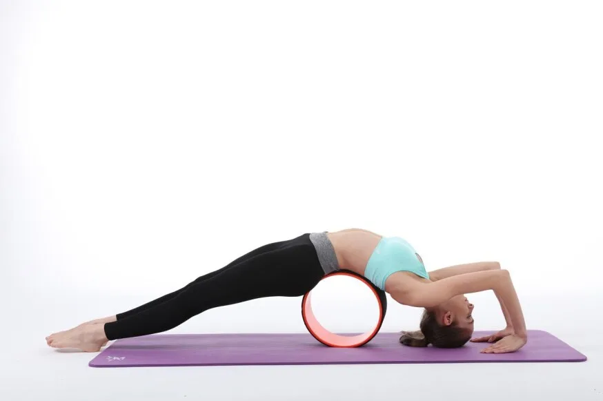 Back Support Yoga & Pilates Exercise Wheel,Yoga Ring For Back Exercises ...