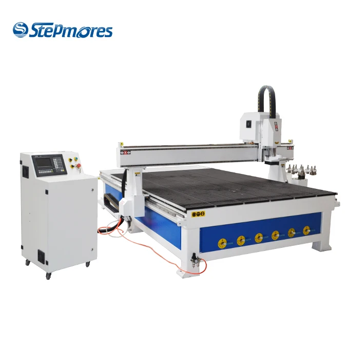 2 X 3 M Vacuum Table CNC Router with Automatic Tool Changing