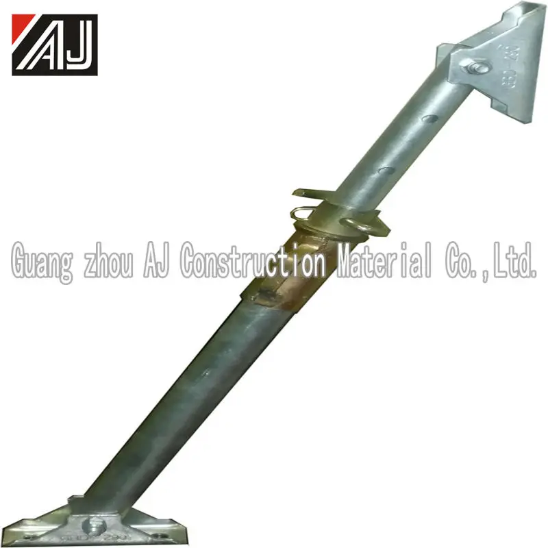 Steel Scaffolding Triangle Diagonal Wall Formwork Shoring Push Pull ...