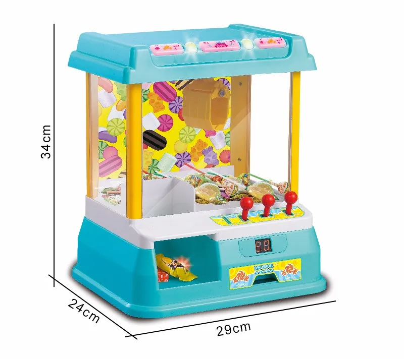 China Lovely Kids Mini Candy Machine Toys With Sound And Light ...