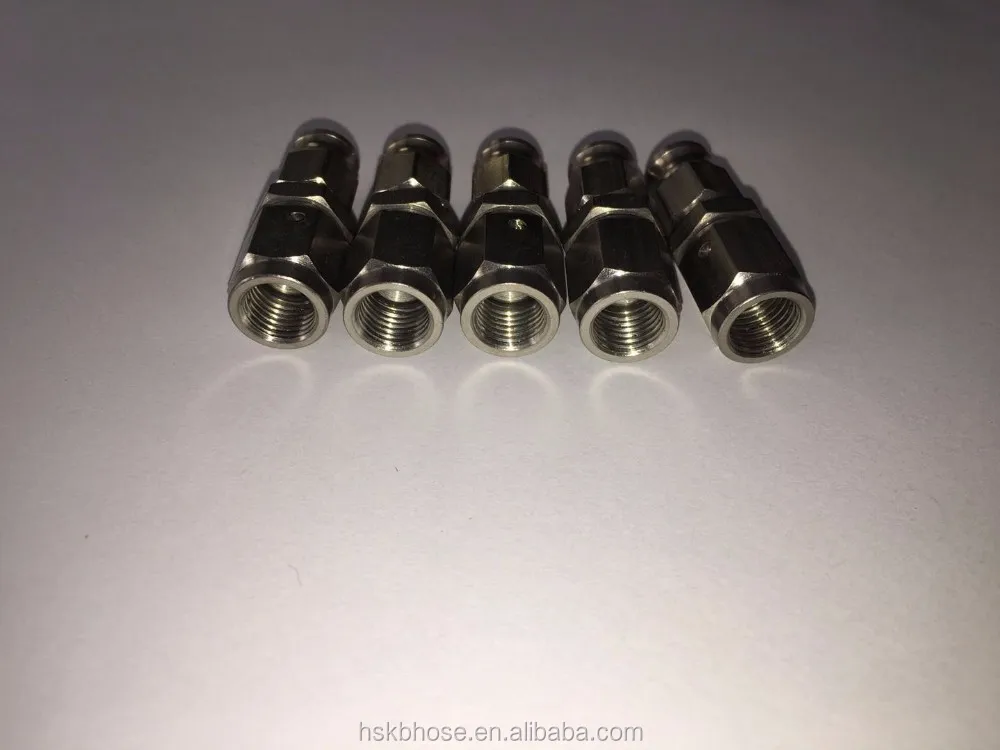 An3 3an Stainless Steel Straight M10*1 Jic Female Swivel Brake Fittings ...