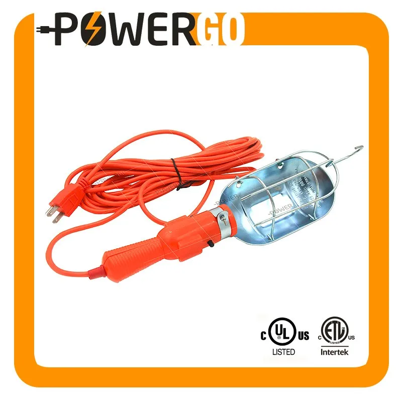 15 Feet Cord Trouble Work Light Portable Hand Light / Lamp With Metal ...