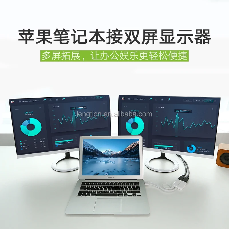 Mini Displayport to 2 HDMI MST Mode - Multi Monitor Splitter