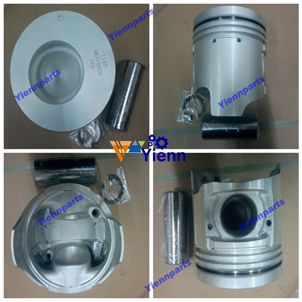 ME018825 ME014693 4D35 Engine Piston for Mitsubishi Diesel Engine ...