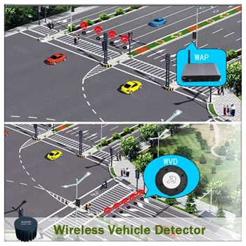 Wireless Traffic Vehicle Presence Detection Sensor For Traffic ...