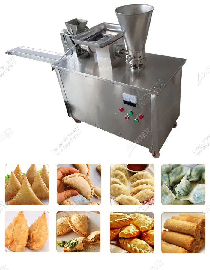 Small Samosa Filling Folding Japanese Samosa Patti Making Machine With ...