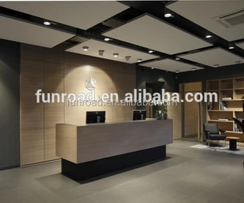 Modern Wooden Long Counter Table Design For Retail Store - Buy Counter ...