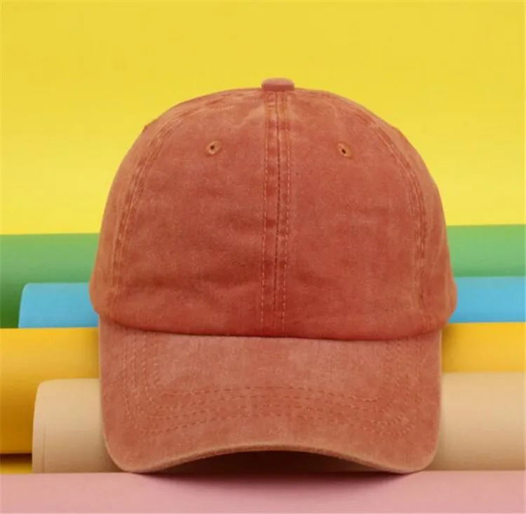 Curving Cotton Cheap Washed Worn-out Personalized Baseball Caps Vintage ...