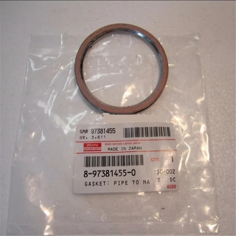 8973814550 8-97381455-0 Exhaust Pipe Manifold Gasket Set For Isuzu ...