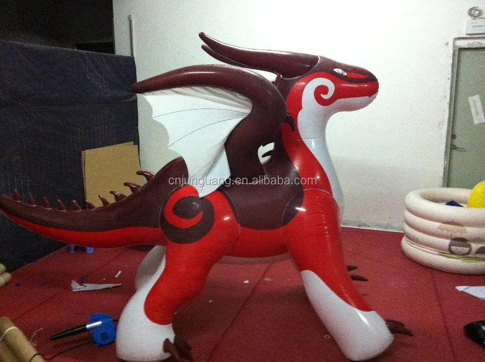 2017 Venta Caliente Riding Inflables,Inflable Dragón Rojo - Buy Dragón ...