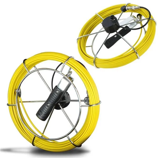 Pipe Inspection Cable Wheel 20m Cable For Snake Pipe Video Inspection ...