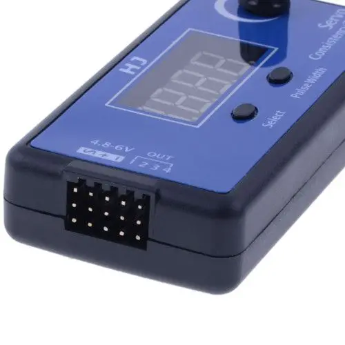 Hj Digital Servo Tester And Esc Consistency Tester For Rc Helicopter ...