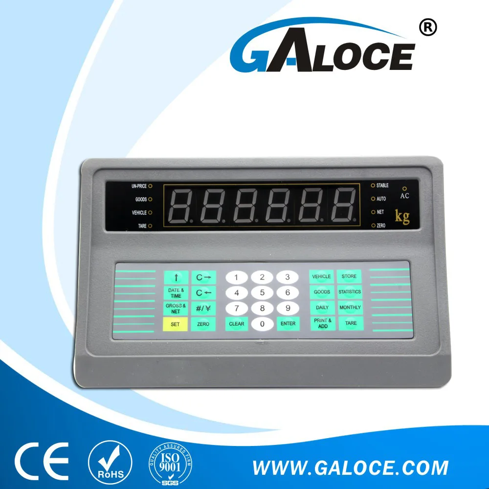 Gsi301 Batching Scale Digital Weighing Load Cell Indicator - Buy ...