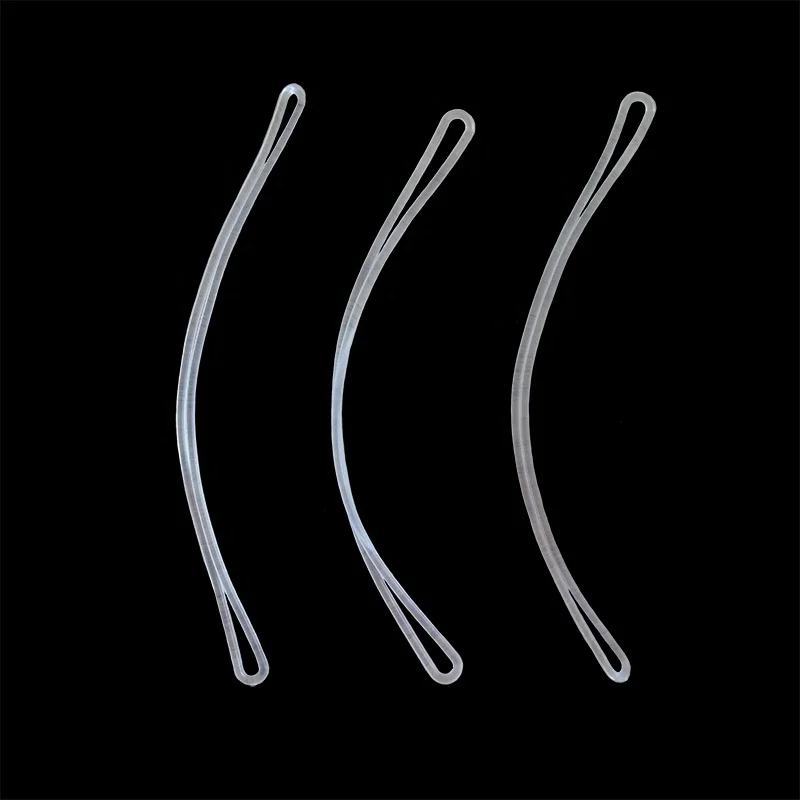 Clear Plastic PVC Luggage Tag Loop Strap - Graduation & Travel