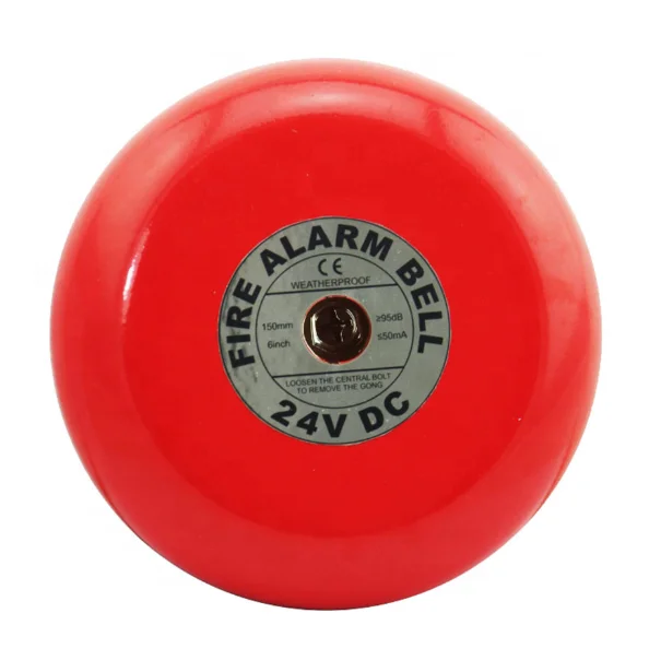 95db 24v Siren Fire Alarm Bell/waterproof Fire Alarm Bell For Building ...