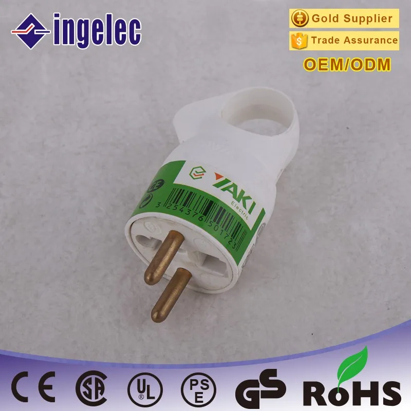 Wholesale Yaki 2 Round Pin French Power Eu Ac Plug - Buy Eu Ac Plug,2 ...