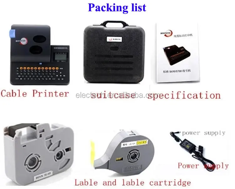 Portable Wire Printer,Tube Label Printer,Cable Marking Printer - Buy ...