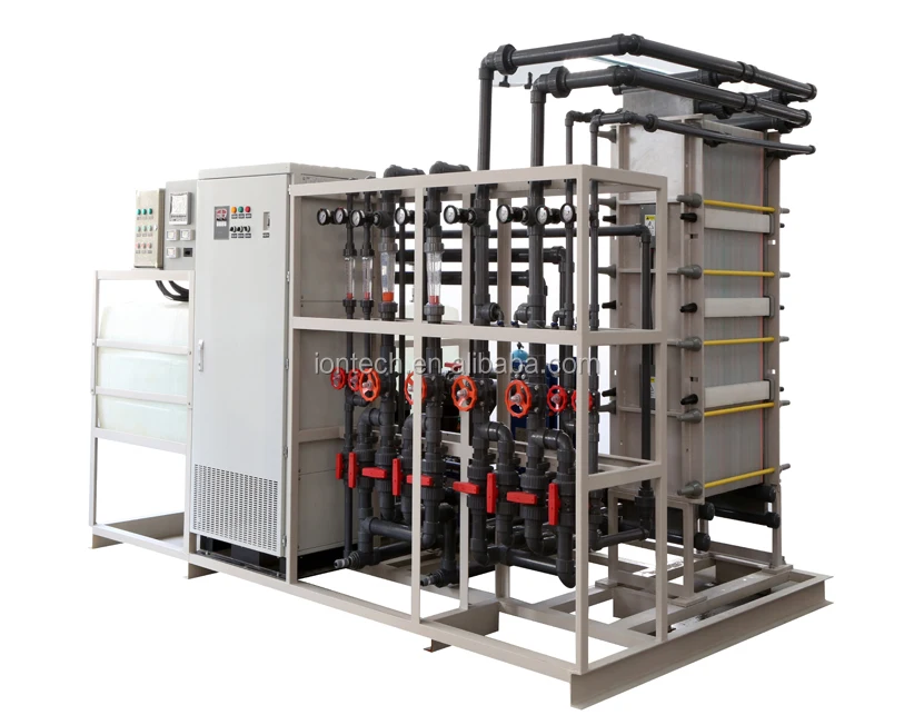 Pilot Electrodialysis / Chemicals Desalination - Green-sep