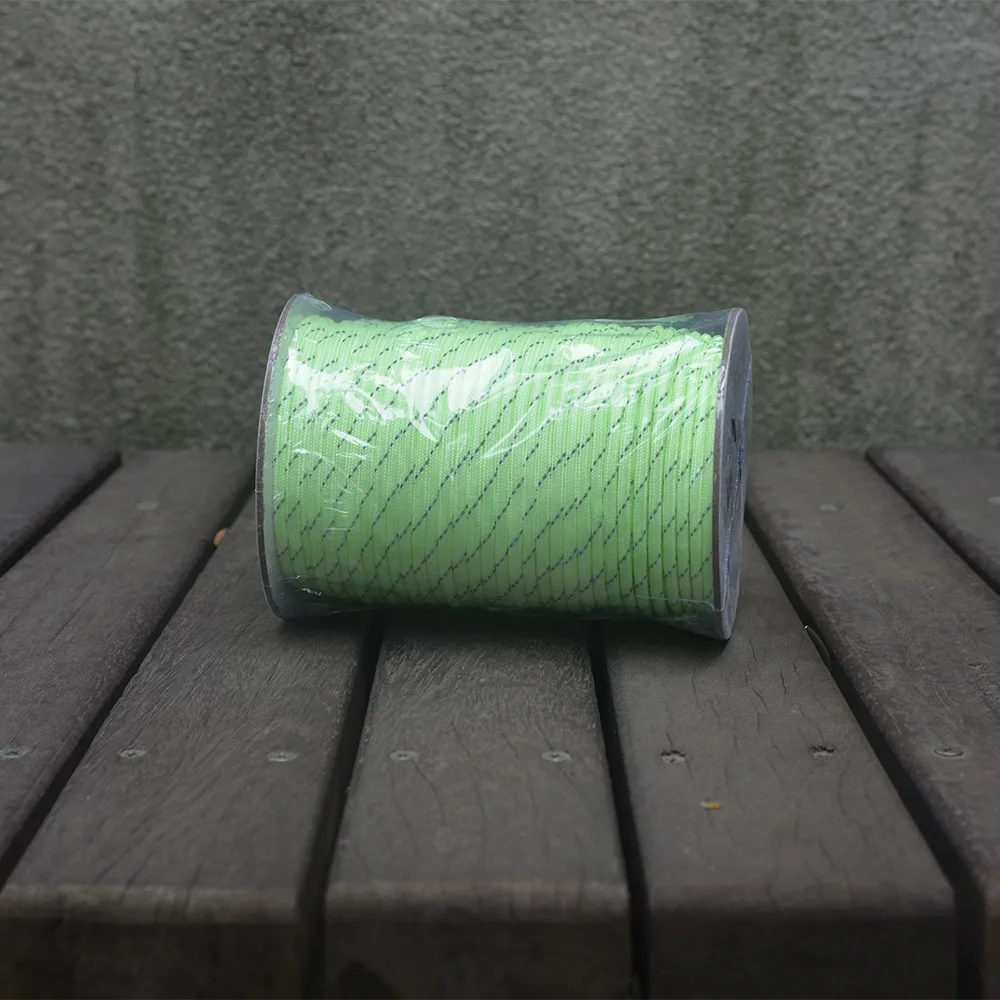 Fluorescent Reflective Guy Rope Guy Line Gear Cord Survival Cordage ...