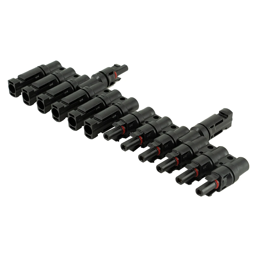 Powmr Mct-an6 Connector 6 To 1 Male Female For Mc 2.5/4/6mm2 Connector ...