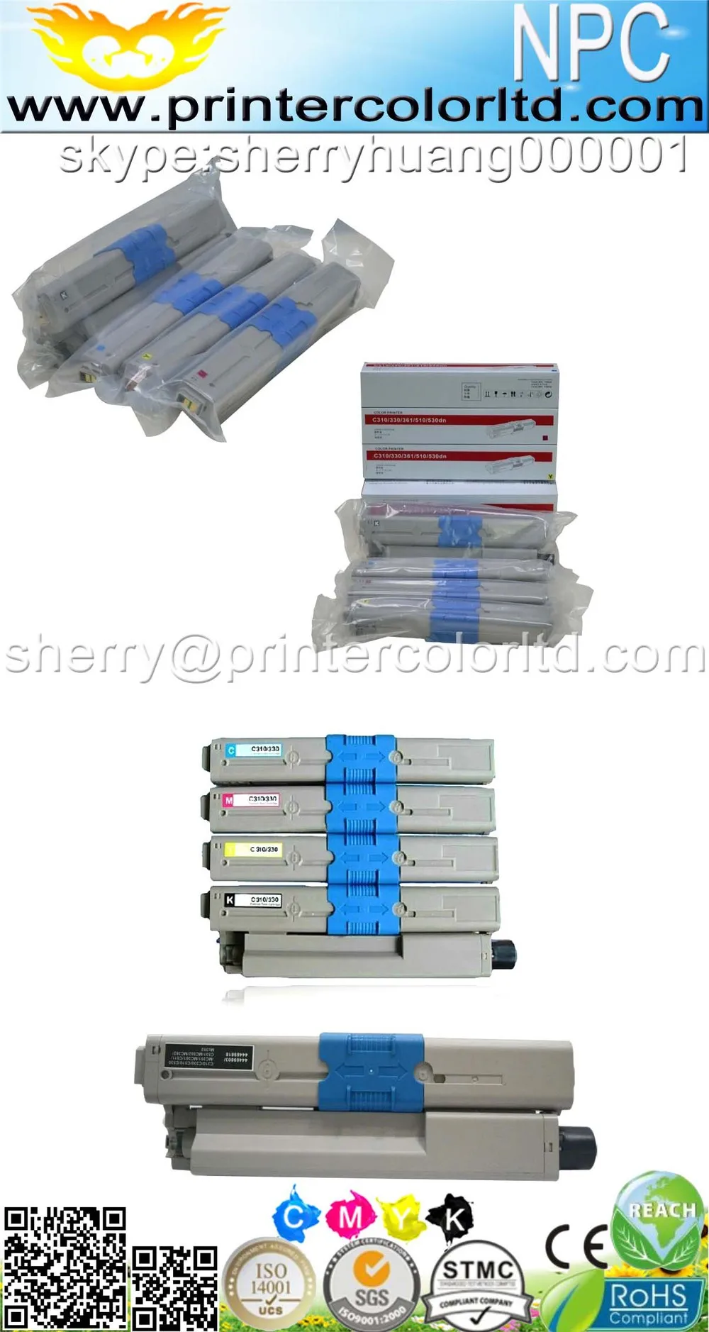 Kartrid Toner Printer Warna untuk OKIS MC361 MC362| Alibaba.com