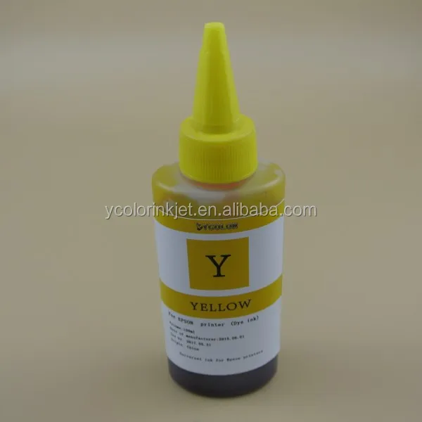 범용 염료 잉크 100ml 호환 리필 잉크 모든 잉크젯 프린터 용 4 색 블랙 사용 Ciss 카트리지 Buy 100ml100ml 염료 잉크 연속 잉크 리필 잉크